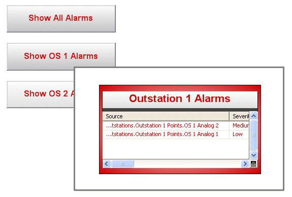 Mimics Guide - Hyperlinks that Define Values for Mimic Parameters on a Target Mimic (Hyperlinks)